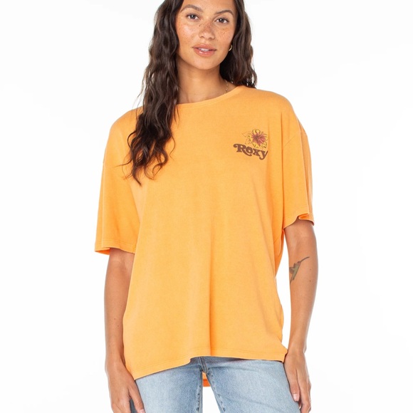 Roxy | Tops | Roxy Oversized Womens Vamos Tee | Poshmark